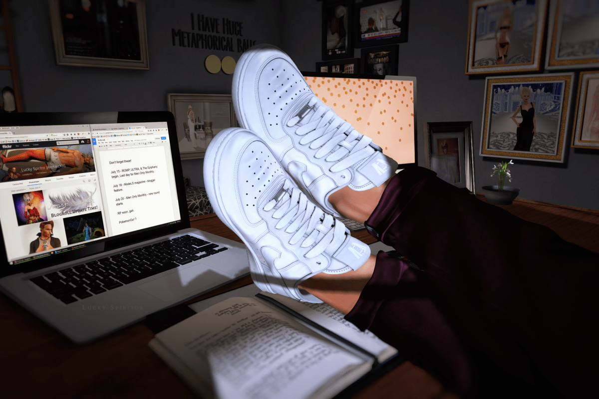 Putting My Feet Up – LuckySpiritor.Com
